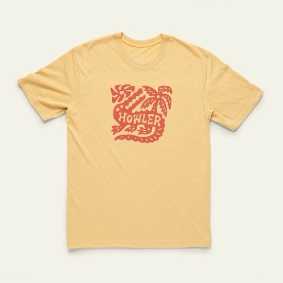 Howler Brothers | Shirts | Howler Brothers Hb Tech T Tshirt Gator Palm ...